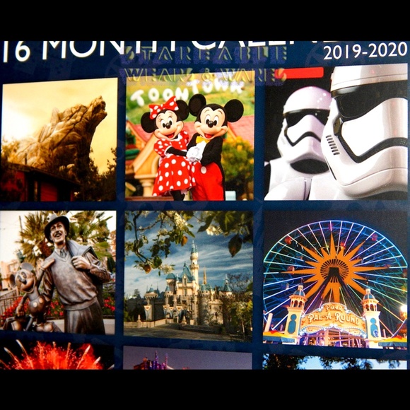 Disney | Office | Disneyland 220 Calendar Official Disney Parks New ...